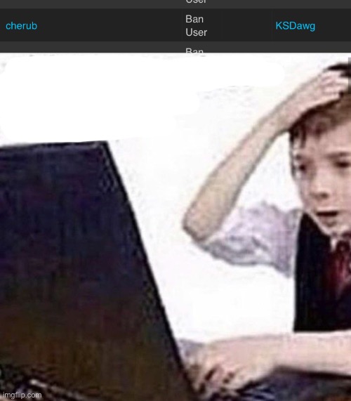 Image tagged in shit i got cyber bullied - Imgflip