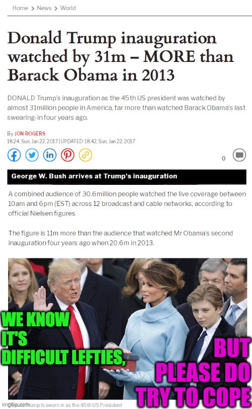 When they can't face reality, they make up Phoney Phacts - Imgflip