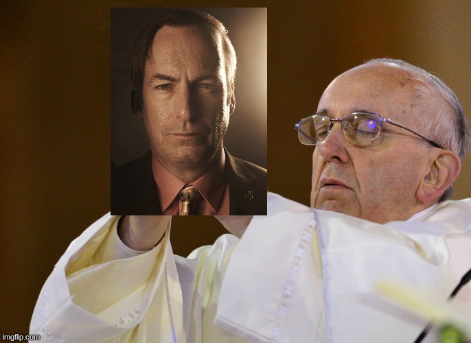 Pope Holding - Imgflip