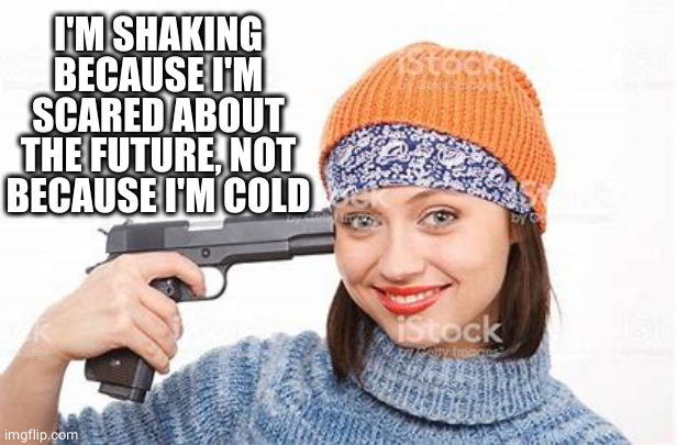 Girl is wearing many layers - Imgflip