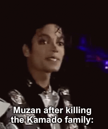 Image tagged in gifs,michael jackson,demon slayer,muzan - Imgflip