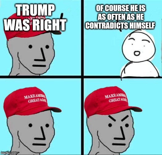 Of course he is - Imgflip