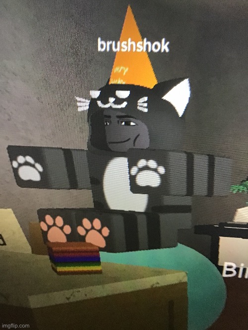 holy shit a furry with the same hat as me - Imgflip