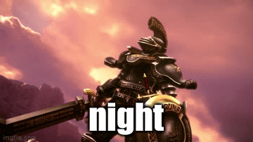 Knight man frigging dies - Imgflip