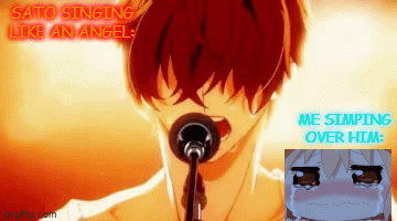 me every time the intro come on ( yes i am a hooge simp) - Imgflip