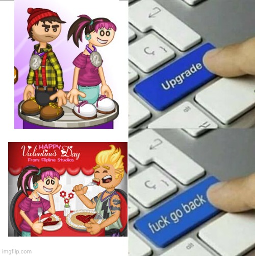 Fuck go back - Imgflip