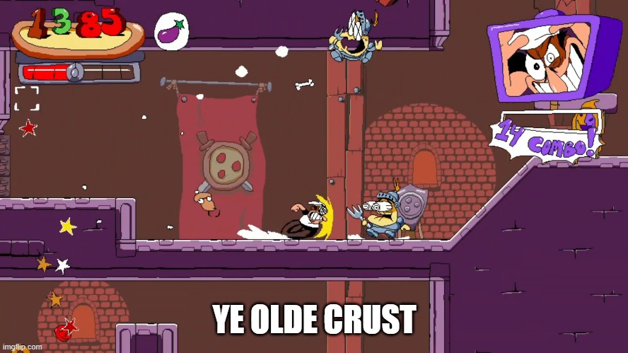 renaming pizza tower levels (World 1) - Imgflip