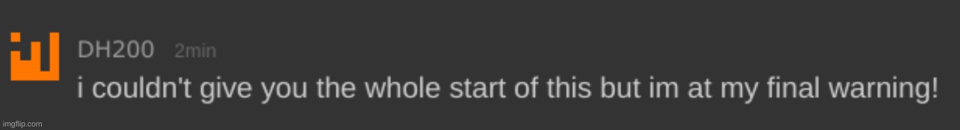 And it's his final warning, boyos - Imgflip