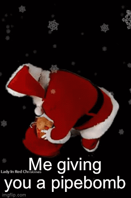 Santa Gift - Imgflip