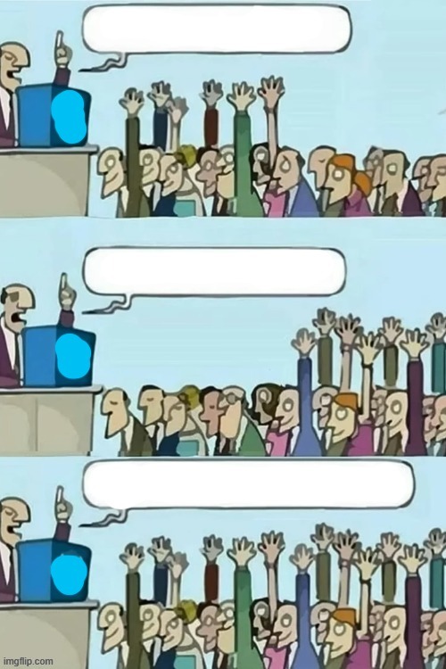 raising hands - Imgflip