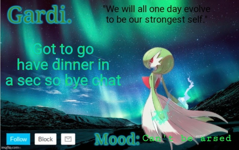 Bye (I'll comment for the next 2 mins or so tho) - Imgflip