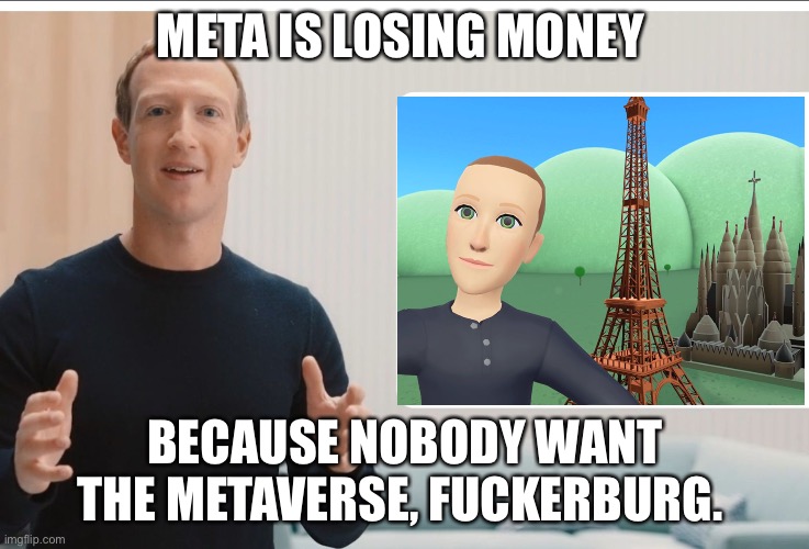 Image tagged in meta,mark zuckerberg blank sign - Imgflip