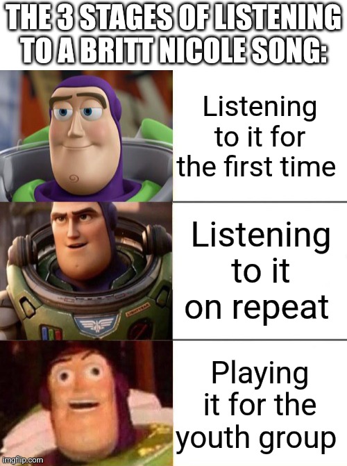 Me listening to Britt Nicole songs like - Imgflip