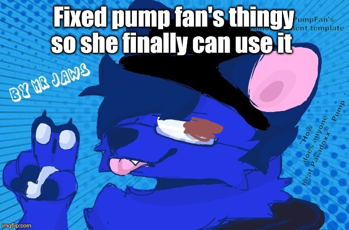 Pump announcement temp ty TMBR - Imgflip