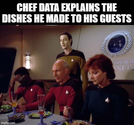 Chef Data - Imgflip
