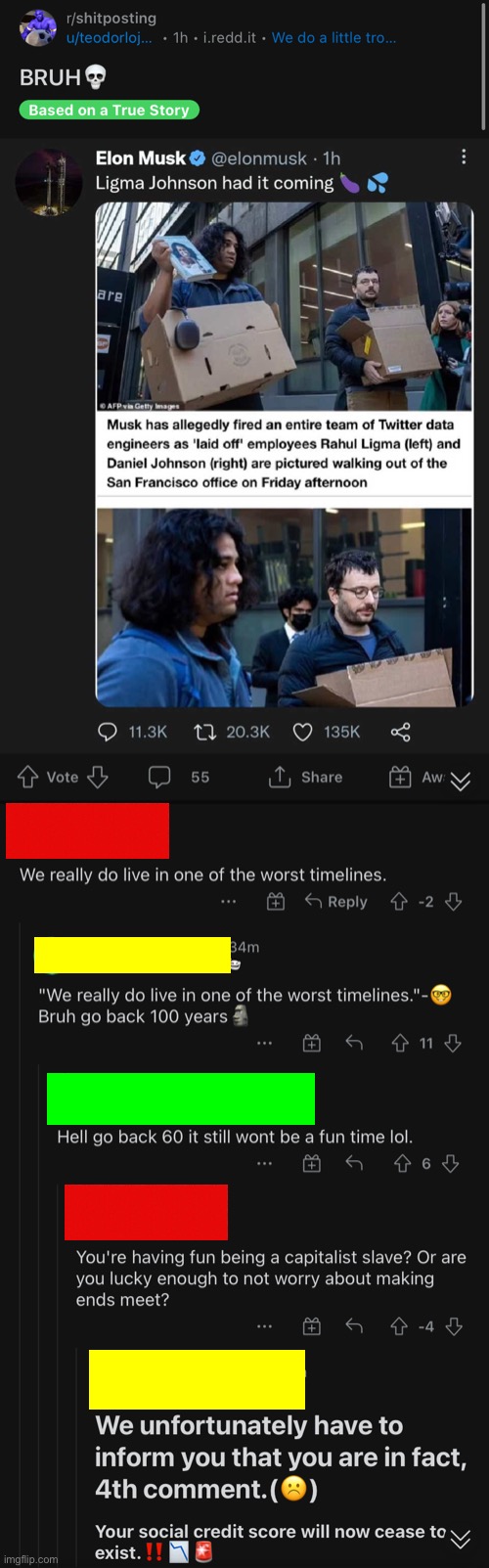 He was the 4th comment, rip. (Trolling at its finest tho fr) - Imgflip