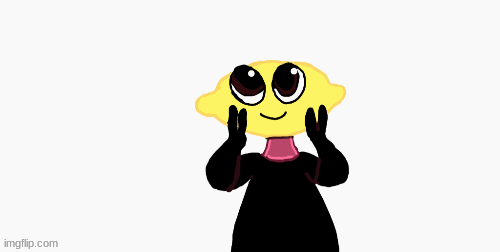 Fnf Monster Blushing Cute Gif - Imgflip