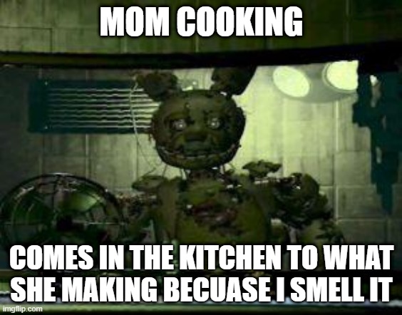 FNAF Springtrap in window - Imgflip