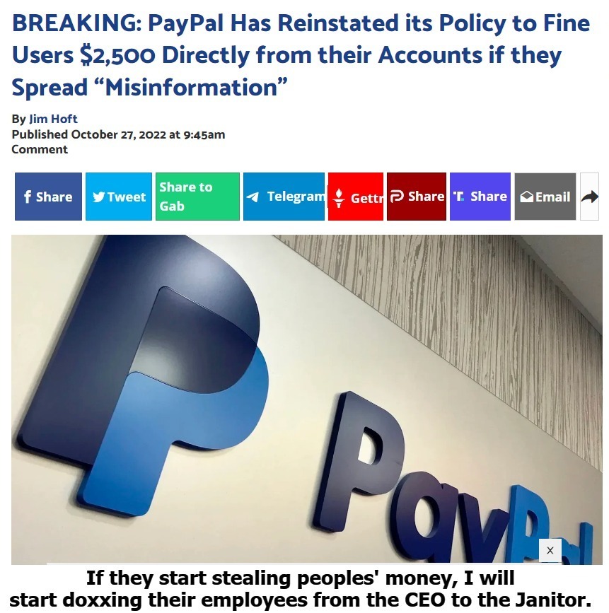 PayPal Reneges on Their Promise - Imgflip