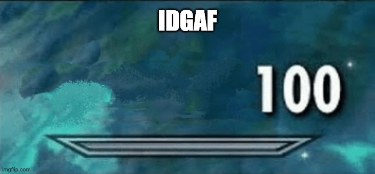 Skyrim skill meme - Imgflip