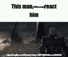 this man, fish react him - Imgflip