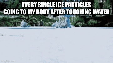 Ice cold lake - Imgflip