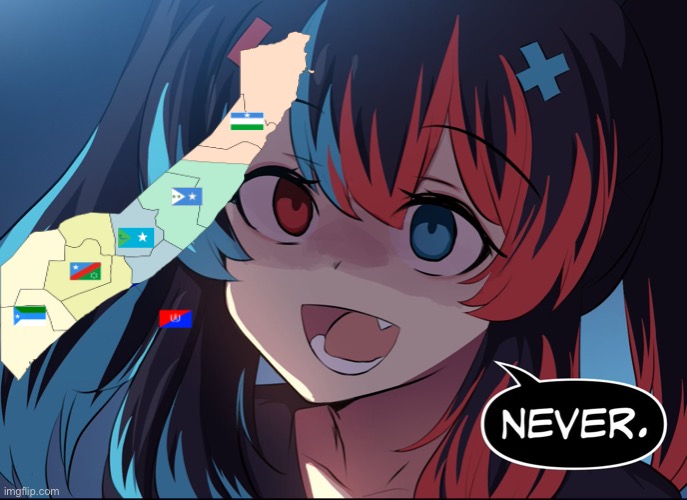 It’s just her looking the map of Somalia, nothing sus - Imgflip