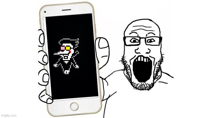 Phone Wojak - Imgflip