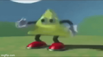 Triangle man dancing - Imgflip
