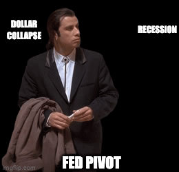 Fed pivoting - Travolta - Imgflip