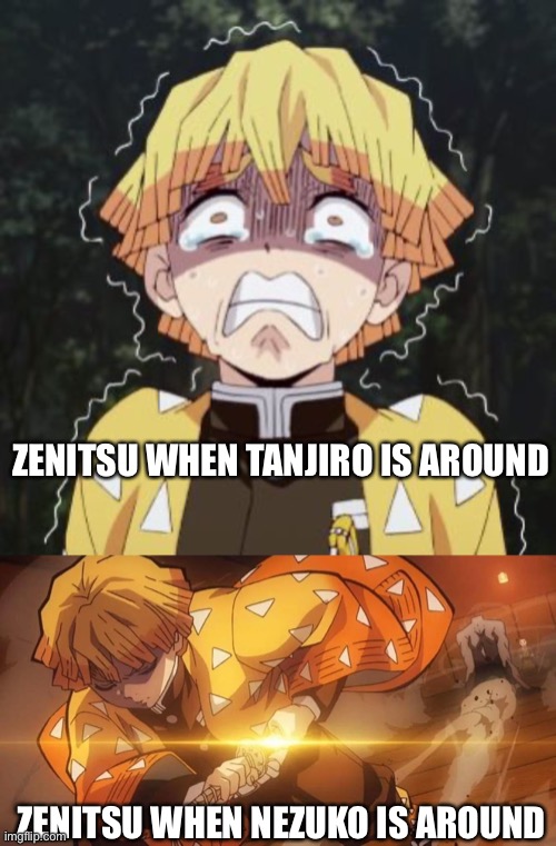 Zenitsu Meme - Imgflip