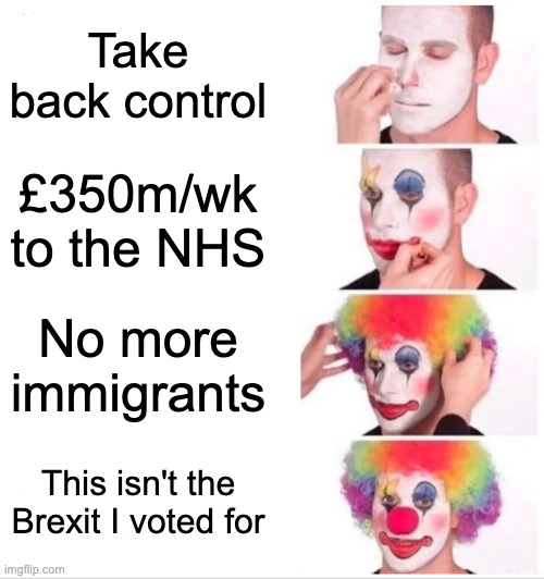 Clown Applying Makeup Meme - Imgflip