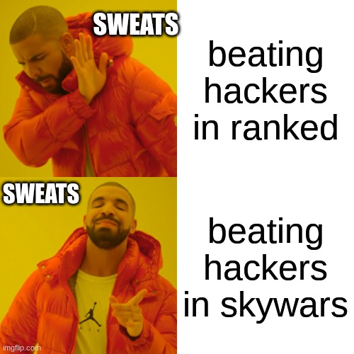 sweats in bedwars - Imgflip