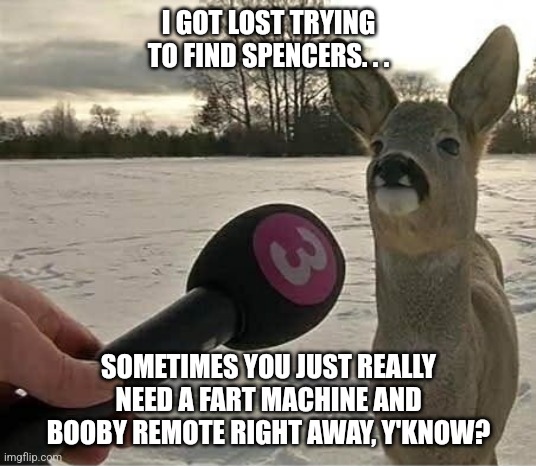 FARK.com: (12629928) Deer still prefer brick-and-mortar retailers over ...