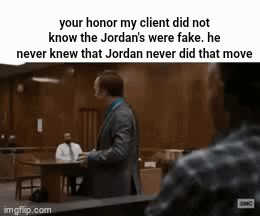 Jordan never did that move - Imgflip