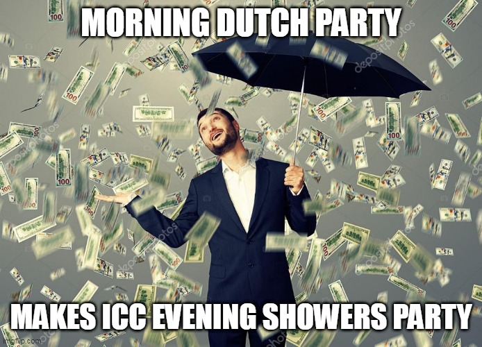 Rich main raining money - Imgflip