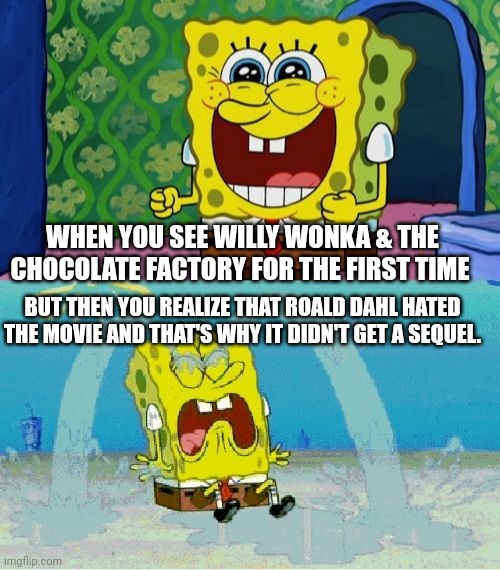 Willy Wonka & The Chocolate Factory (1971 Film) - Imgflip