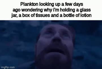 William Dafoe looking up - Imgflip