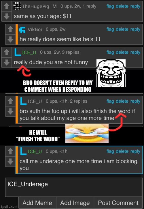 How is this guy NOT underaged? - Imgflip