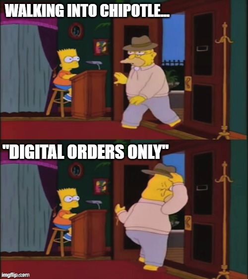 Walking in and out - Imgflip