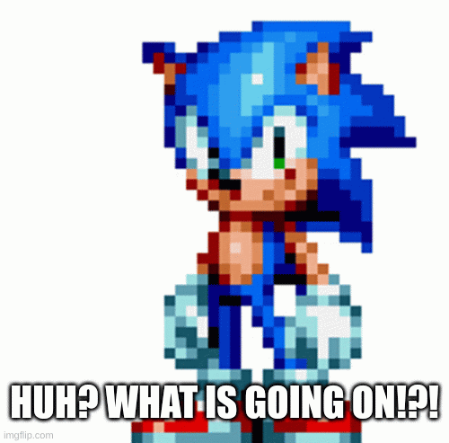 Broken Sonic - Imgflip