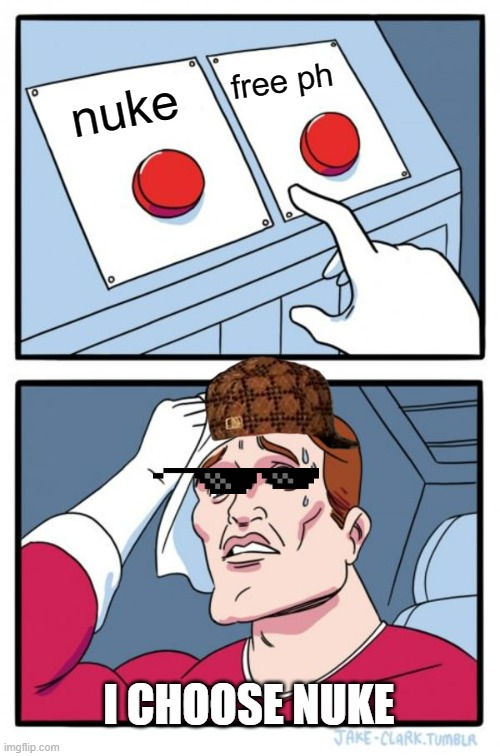 Two Buttons Meme - Imgflip