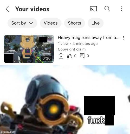 Makes New Upload Gets Copyright Claim Before It s Even Off Private Mode Imgflip makes-new-upload-gets-copyright-claim-before-it-s-even-off-private-mode-imgflip