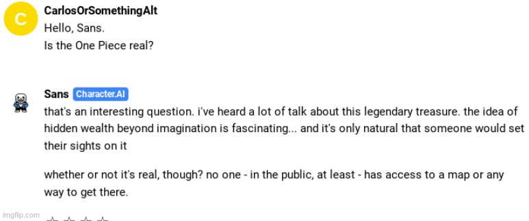 he's not confirming nor denying - Imgflip