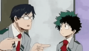 Image tagged in gifs,mha,iida,tenya,boi,lol - Imgflip