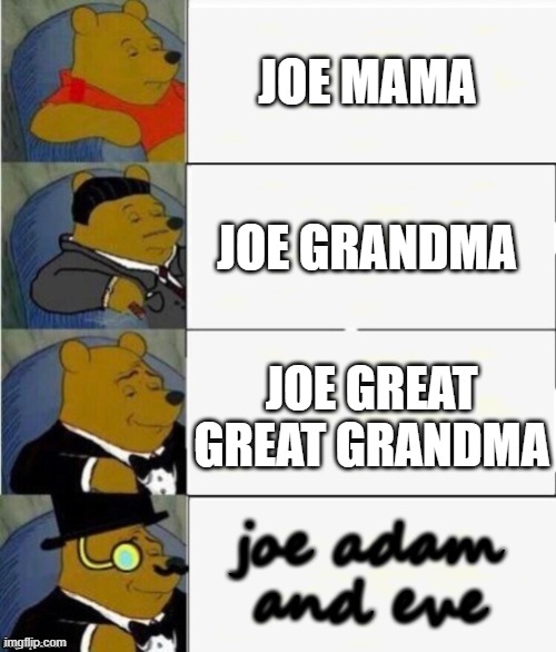 Joe who? - Imgflip