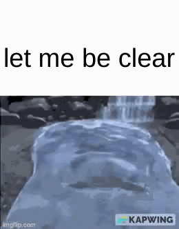 he is now clear - Imgflip