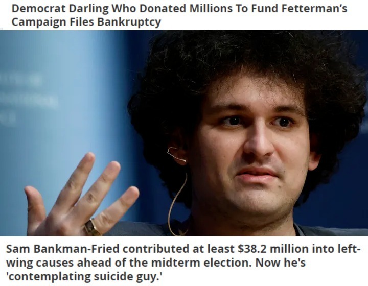 Democrat Darling Who Donated Millions is Now Contemplating Suicide Guy ...