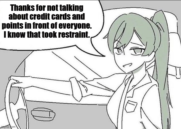 Started getting into credit card redemptions and point accumulation as ...