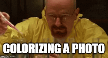 Colorizing a photo - Imgflip